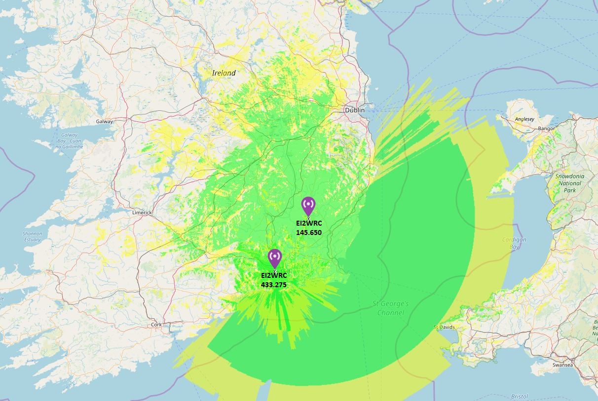 Southern Ireland Repeater Network