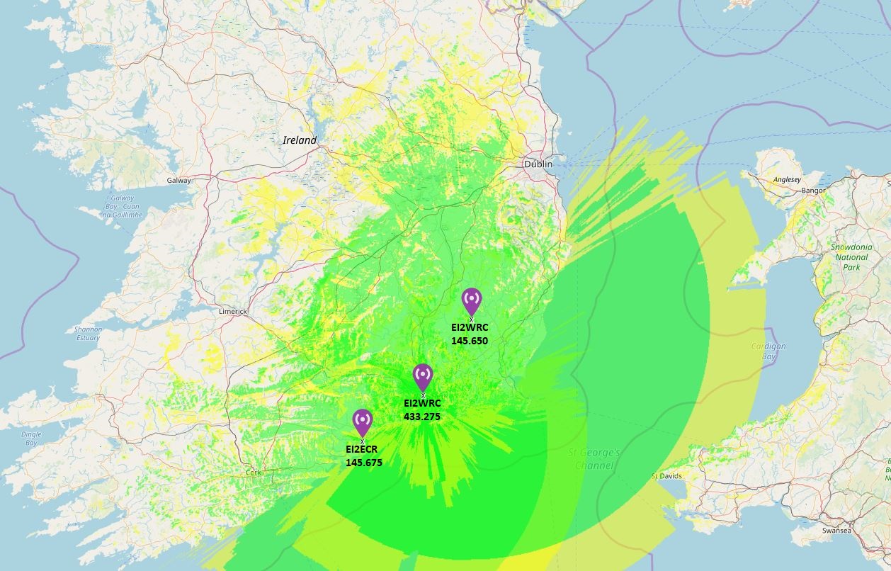Southern Ireland Repeater Network